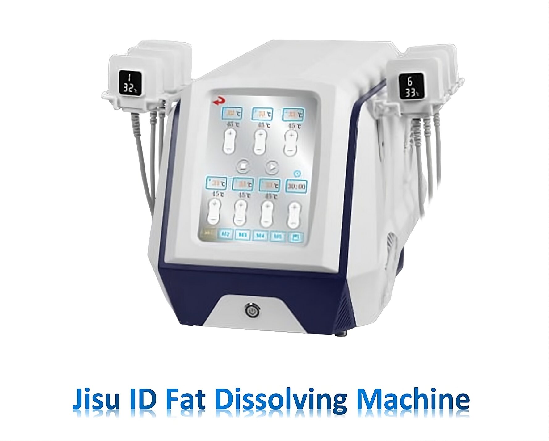 Jisu ID Monopolar RF Fat Dissolving Machine | 6 Handle Non-Invasive ...