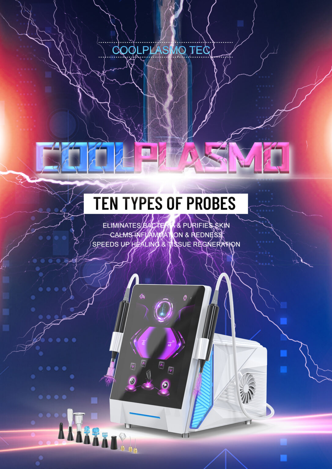 Cool Jet Plasma Pen | Cold Plasma Beauty Machine For Anti-Aging ...