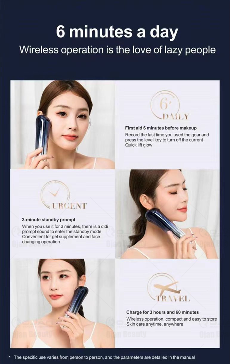 4 In 1 Hot Photon RF Facial Massager | Radio Frequency Skin Tightening ...